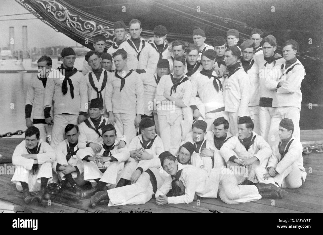 PR-3-Box-35-3: USS Yankee (Training Ship), circa 1904. U.S. Naval ...