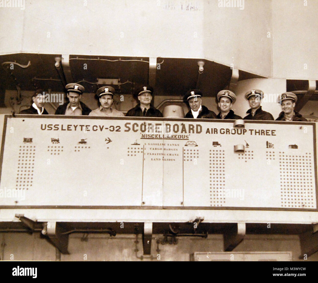 80-G-428048: Korean War, 1950-1953. USS Leyte (CV-32). Captain Thomas U ...