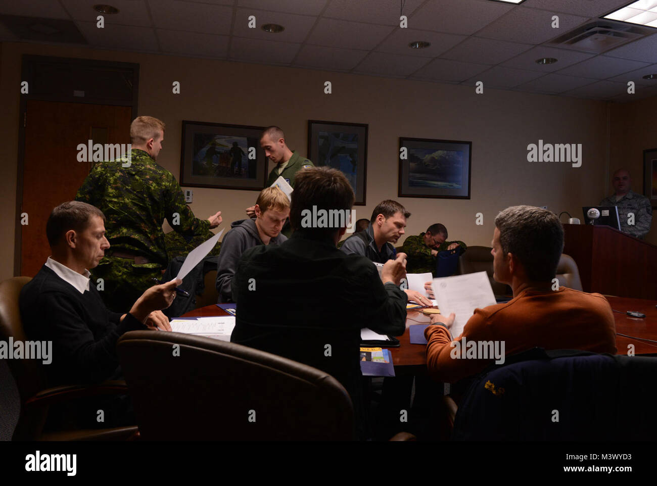 Master Sgt. Tim Geiger (right), 714th Training Squadron international ...