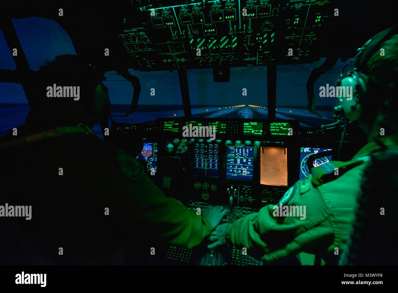 Lt. Mike Gohier and Maj. Greg Castagner, Canadian C-130 pilot initial ...
