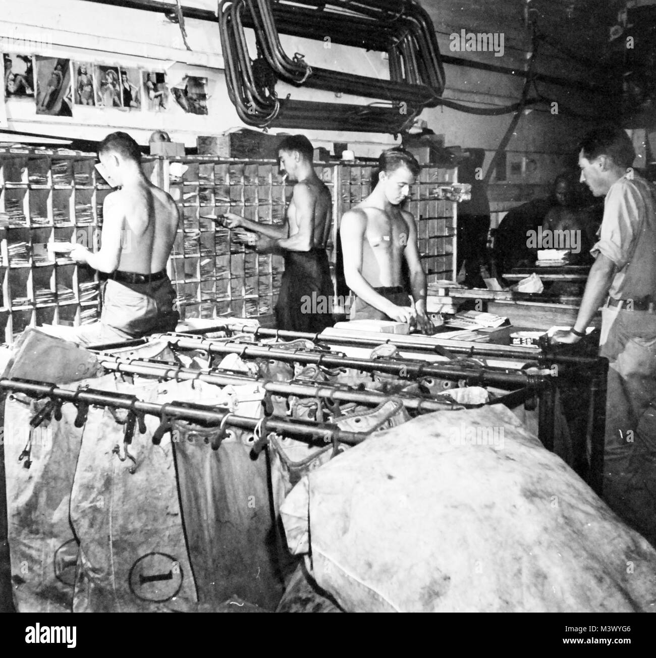 War onboard Black and White Stock Photos & Images - Alamy