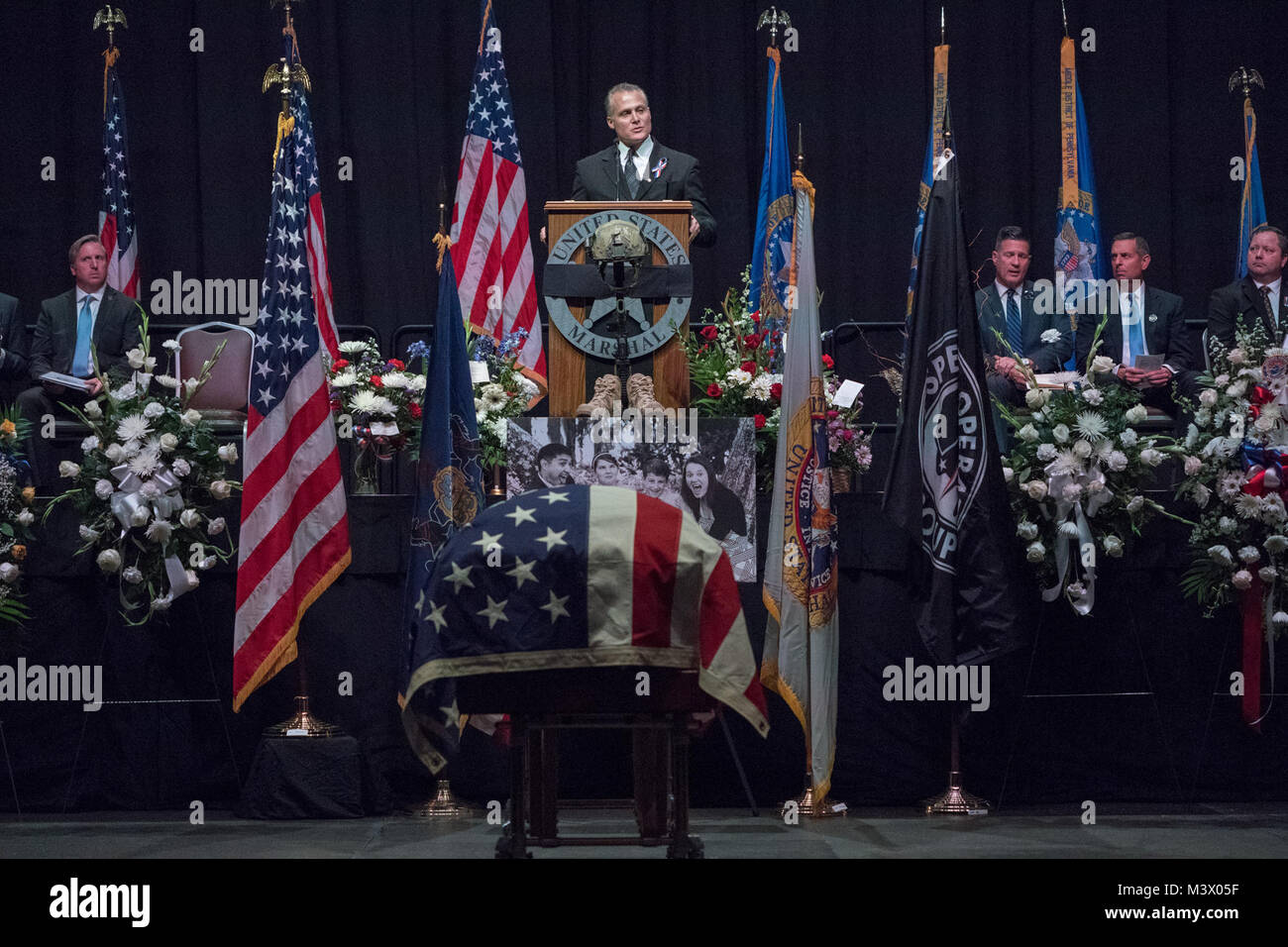 DUSM Chris Hill Funeral-13 by U.S. Marshals Service Stock Photo - Alamy