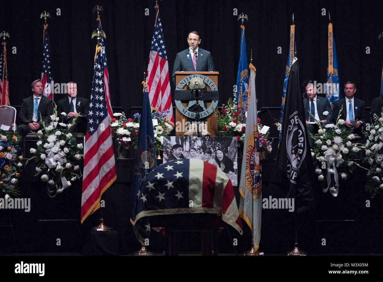 DUSM Chris Hill Funeral-19 by U.S. Marshals Service Stock Photo - Alamy