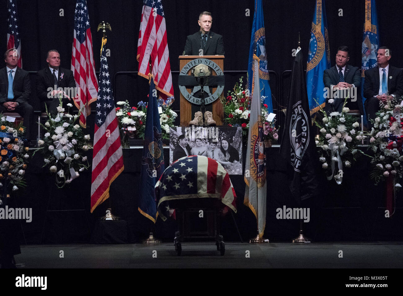 DUSM Chris Hill Funeral-24 by U.S. Marshals Service Stock Photo - Alamy