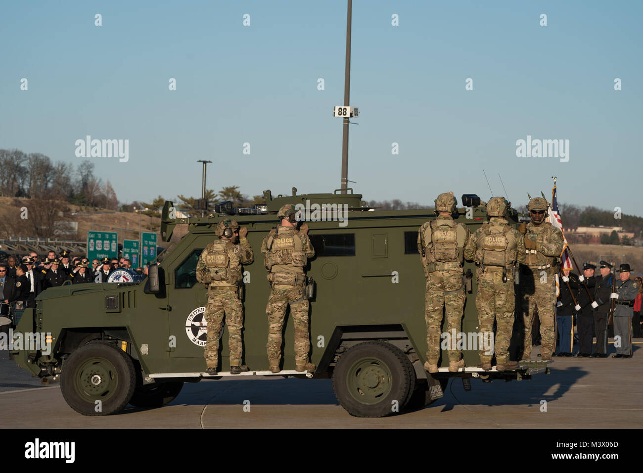 DUSM Chris Hill Funeral-33 by U.S. Marshals Service Stock Photo - Alamy