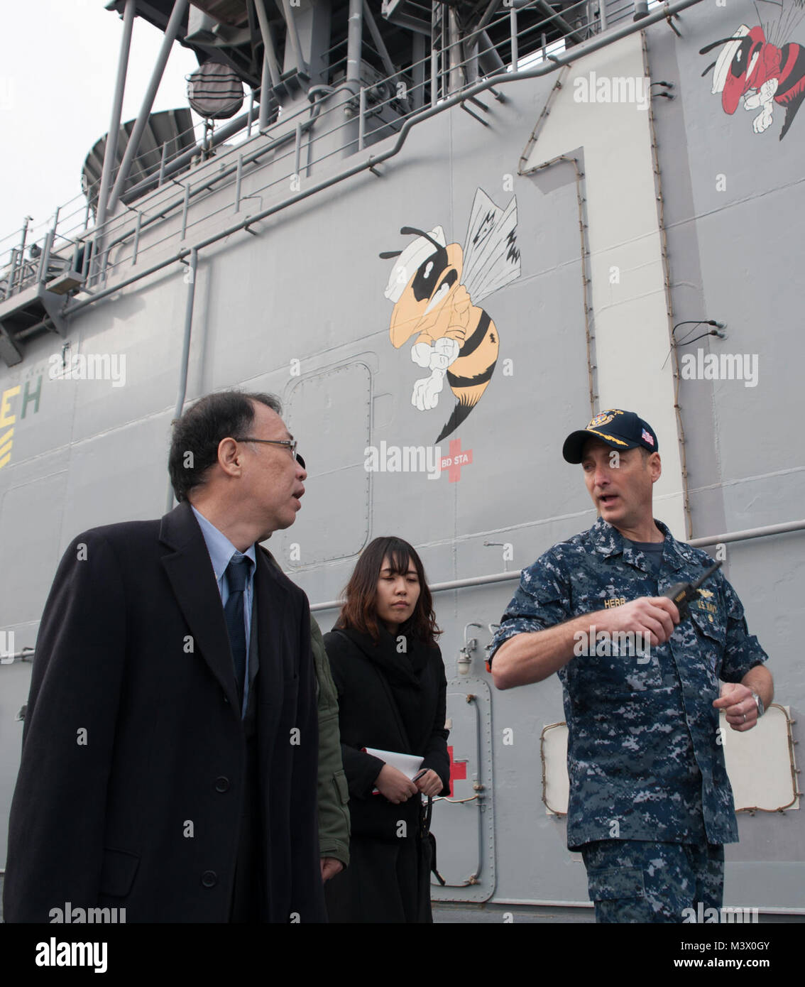 180202-N-SA412-0026 SASEBO, Japan (Feb. 2, 2018) Deputy Director ...