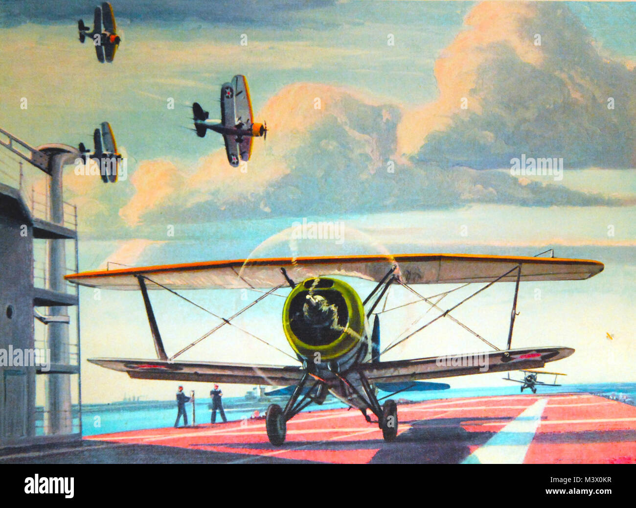 Lot-4908-2: WWII-US Aircraft. “Assignment Completed” U.S. Navy aircraft ...