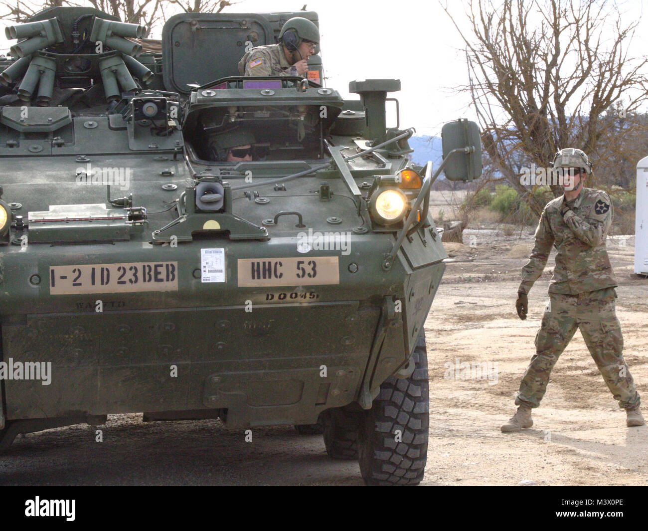 Medics of 23rd Brigade Engineer Battalion, 1-2 Stryker Brigade Combat ...