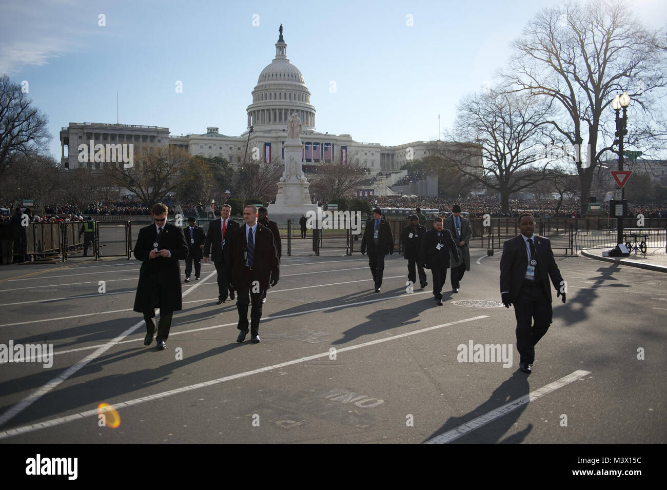 Starting at 1am on Inauguration Day the U.S. Marshals Service assisted ...