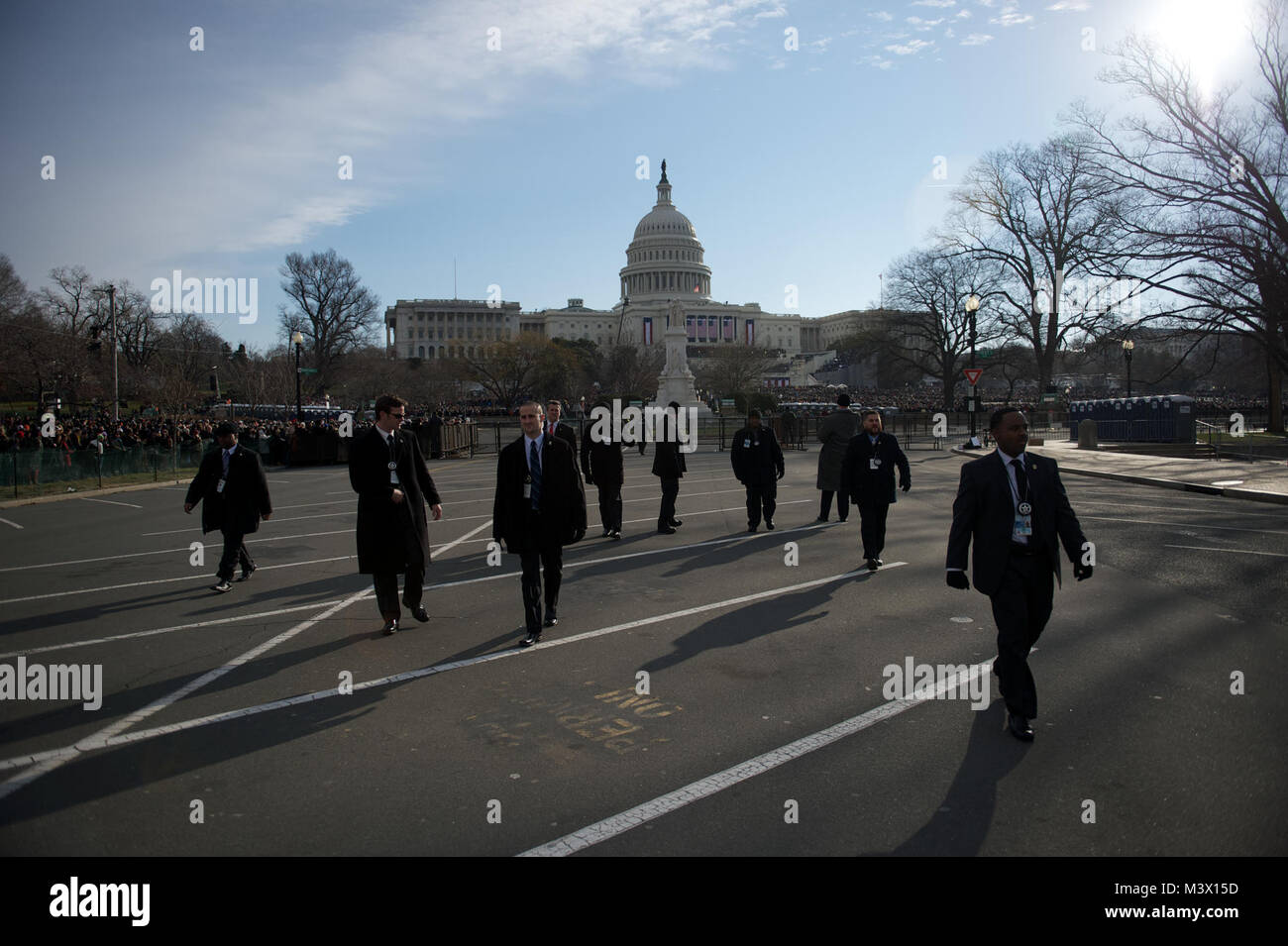 Starting at 1am on Inauguration Day the U.S. Marshals Service assisted ...