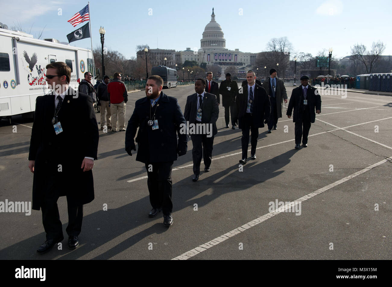 Starting at 1am on Inauguration Day the U.S. Marshals Service assisted ...