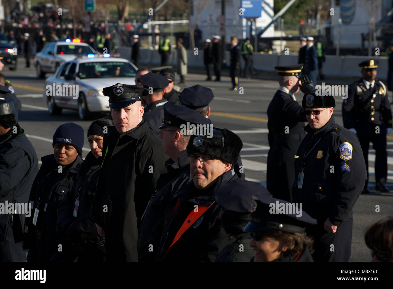 Starting at 1am on Inauguration Day the U.S. Marshals Service assisted ...