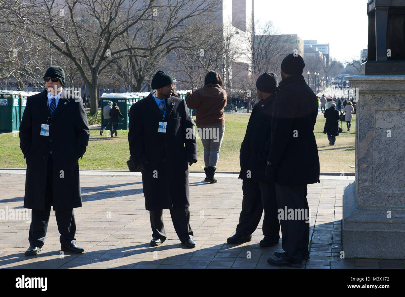 Starting at 1am on Inauguration Day the U.S. Marshals Service assisted ...