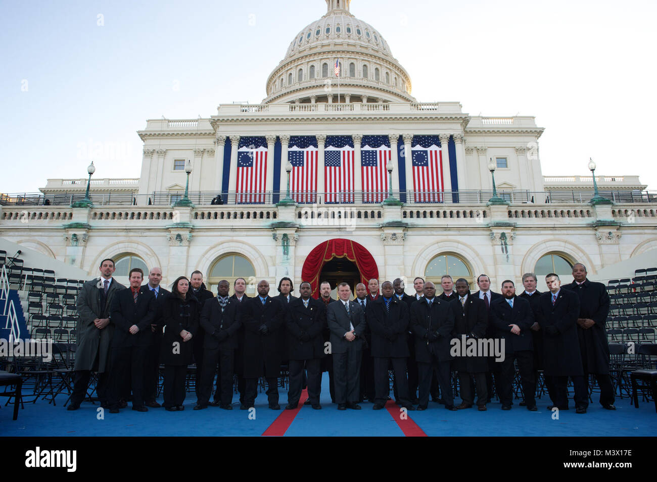 Starting at 1am on Inauguration Day the U.S. Marshals Service assisted ...