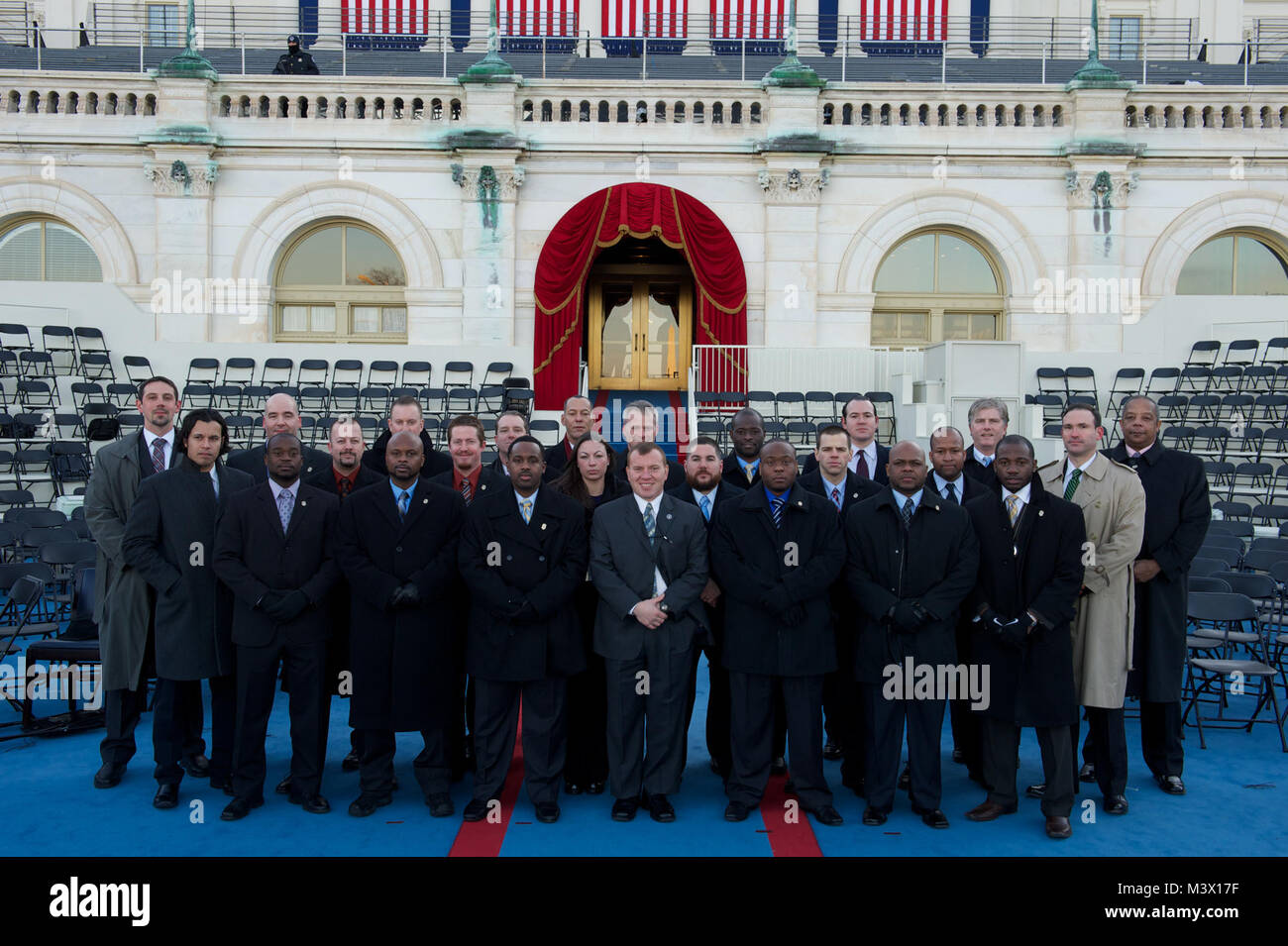 Starting at 1am on Inauguration Day the U.S. Marshals Service assisted ...