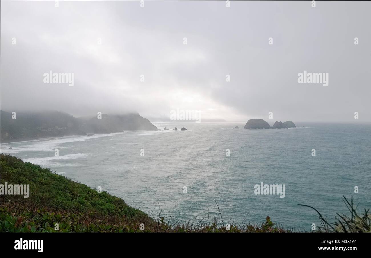 Three Arches Rock Stock Photo - Alamy