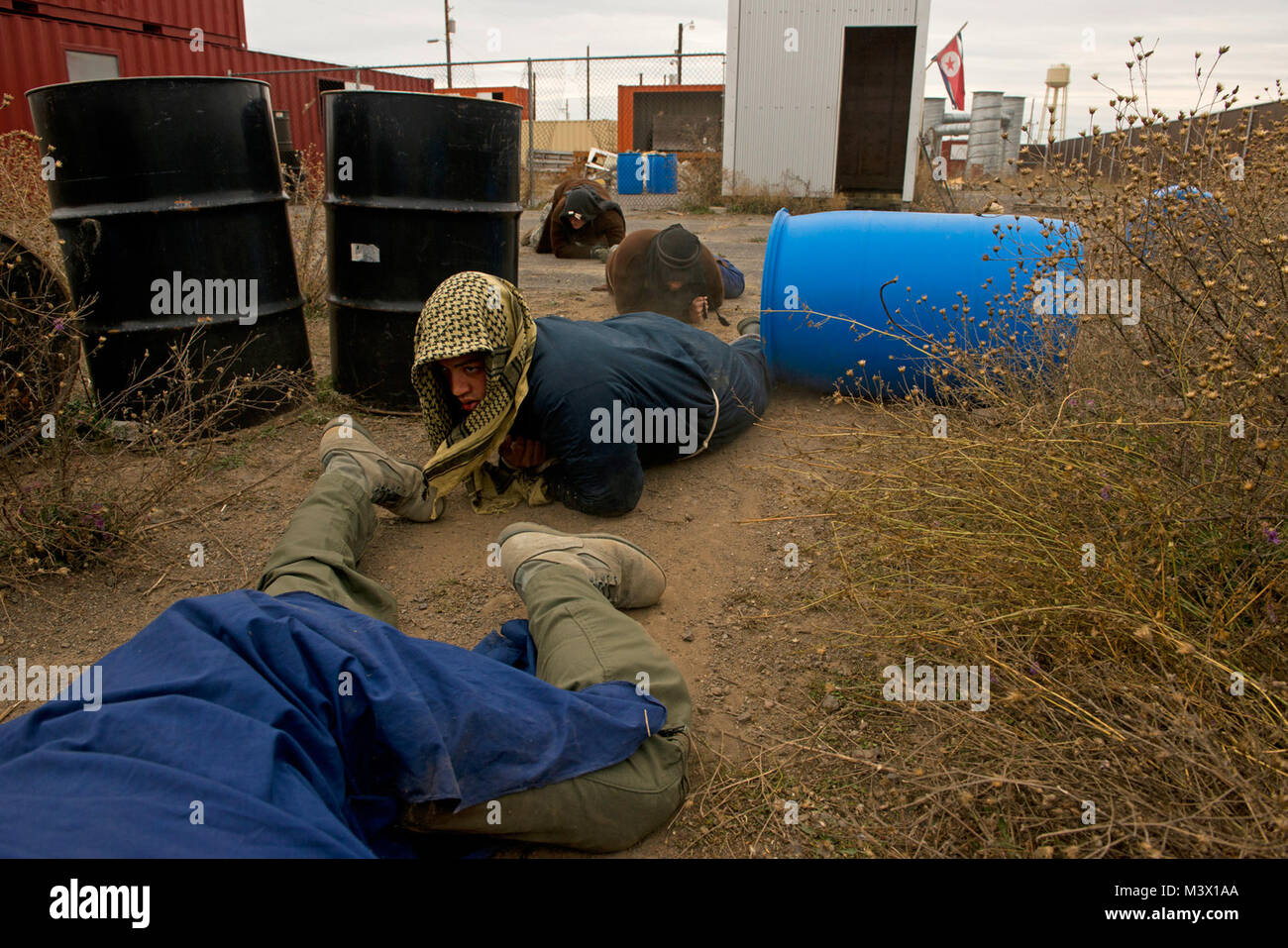 U.S. Air Force survival, evasion, resistance and escape students low ...