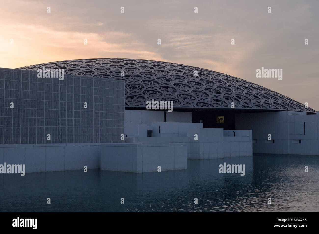 View of the Dome, Louvre Abu Dhabi Museum, Cultural District Abu Dhabi ...