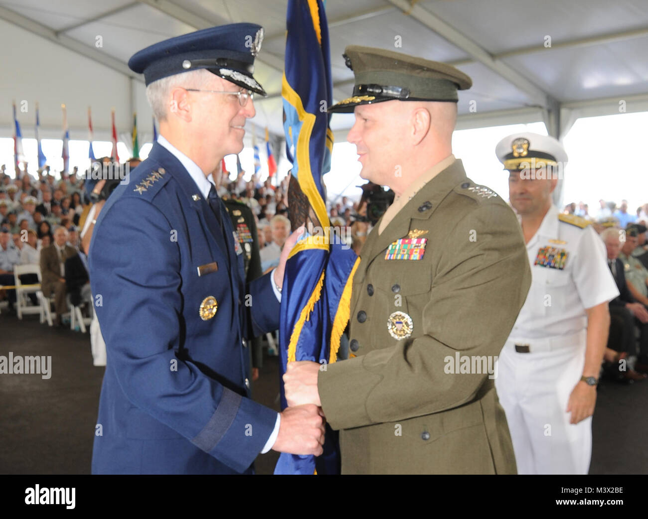 Gen. Fraser takes command by ussouthcom Stock Photo - Alamy