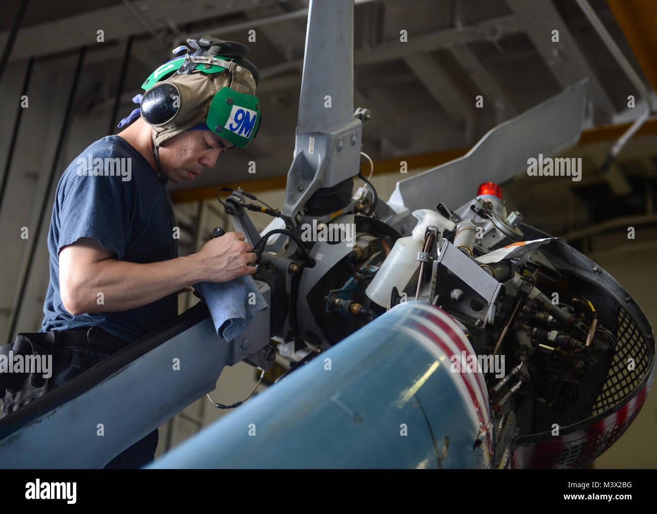 ARABIAN GULF (July 10, 2013) Aviation Structural Mechanic 2nd Class ...