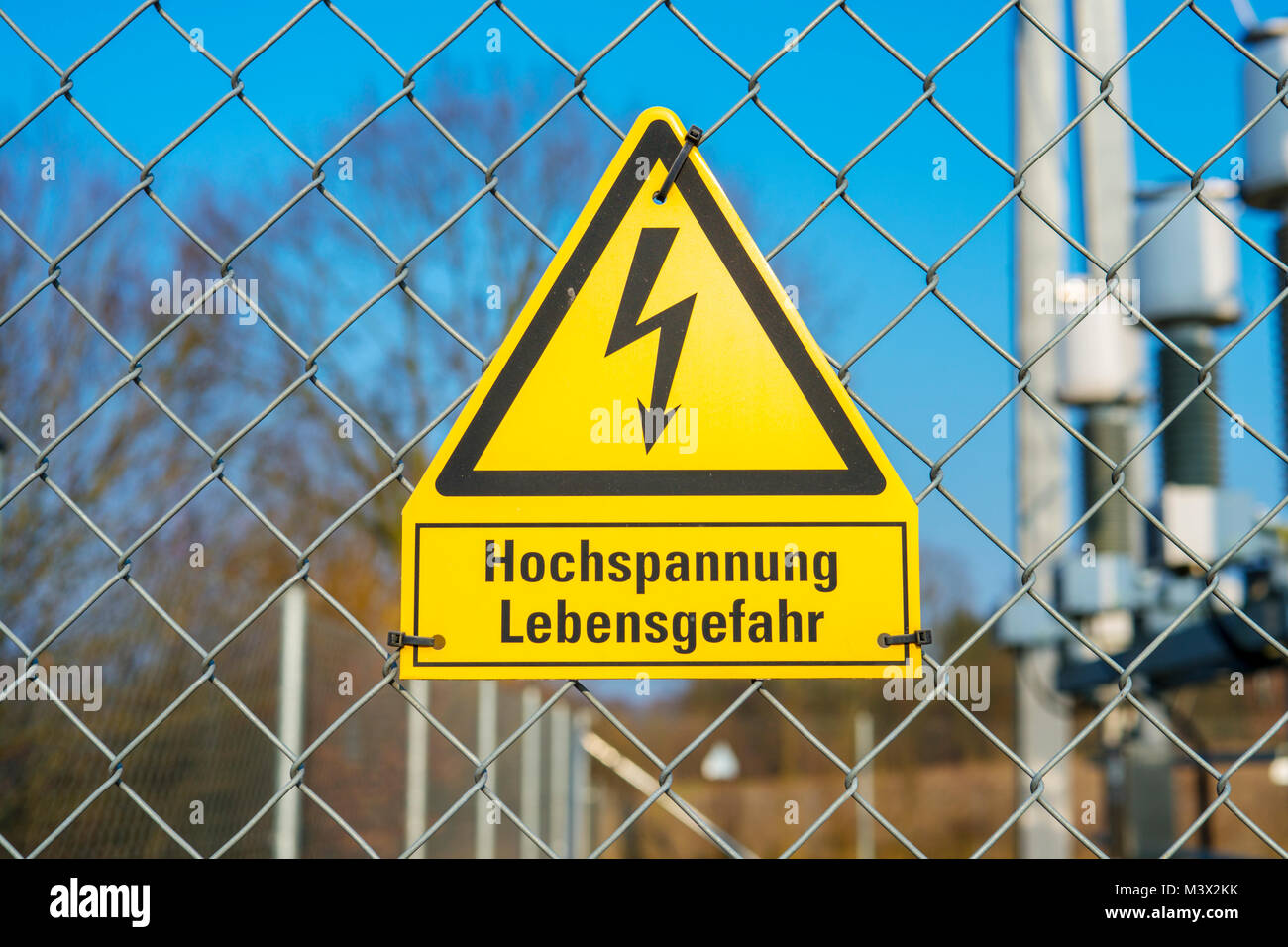Gefahr danger hi-res stock photography and images - Alamy