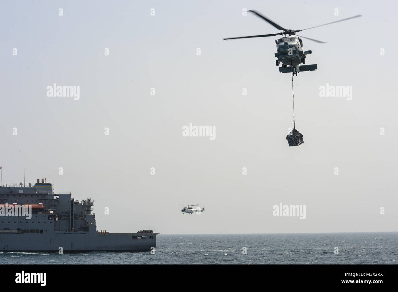 ARABIAN GULF (July 31, 2013) An SH-60B Sea Hawk helicopter assigned to ...
