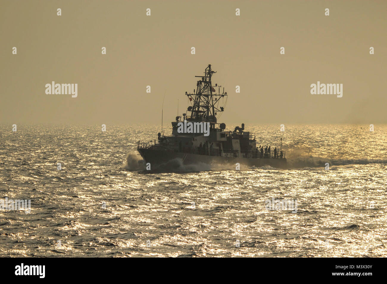ARABIAN GULF (Aug. 18, 2013) The coastal patrol ship USS Whirlwind (PC ...