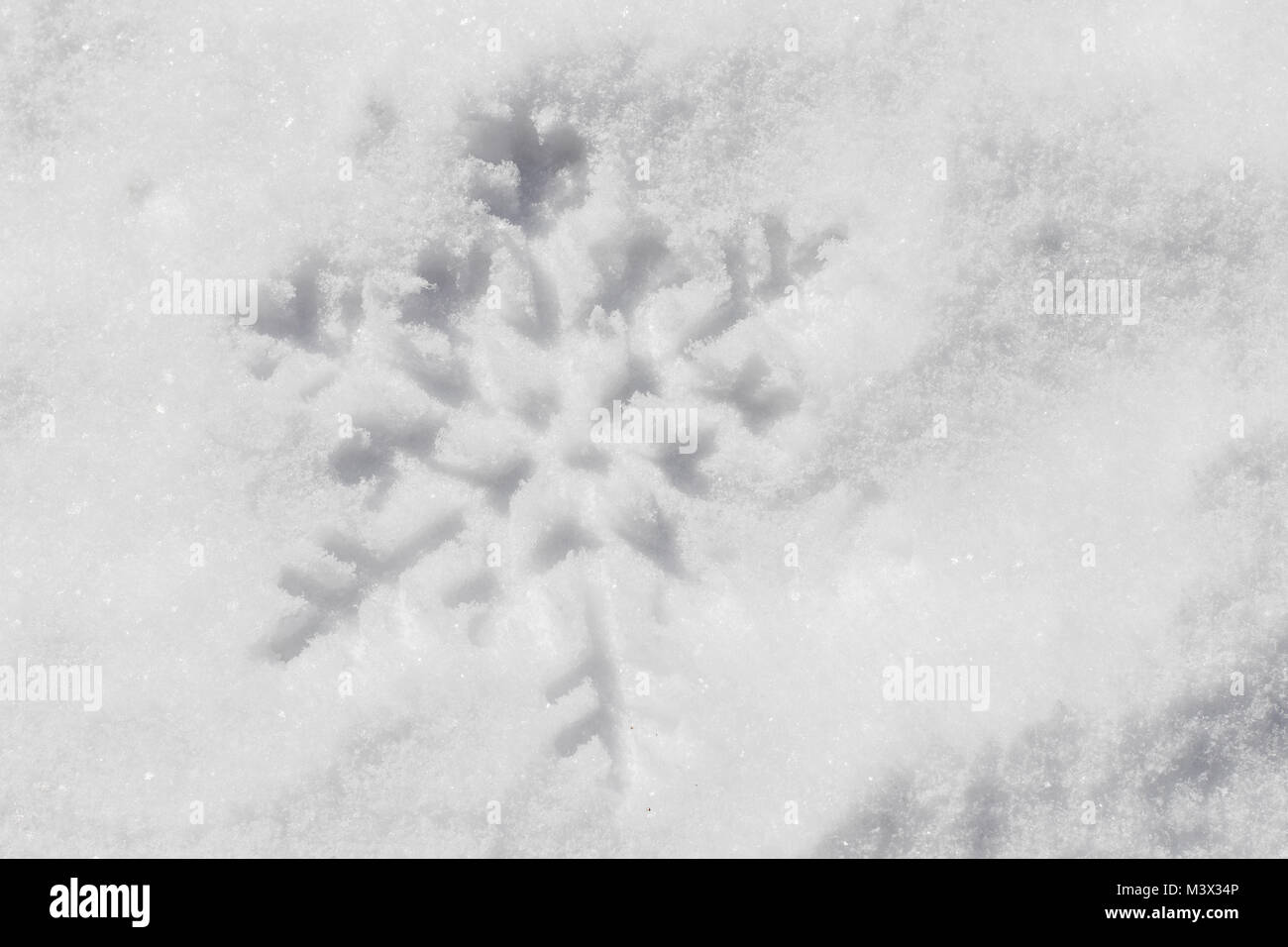 Large snowflake hi-res stock photography and images - Alamy