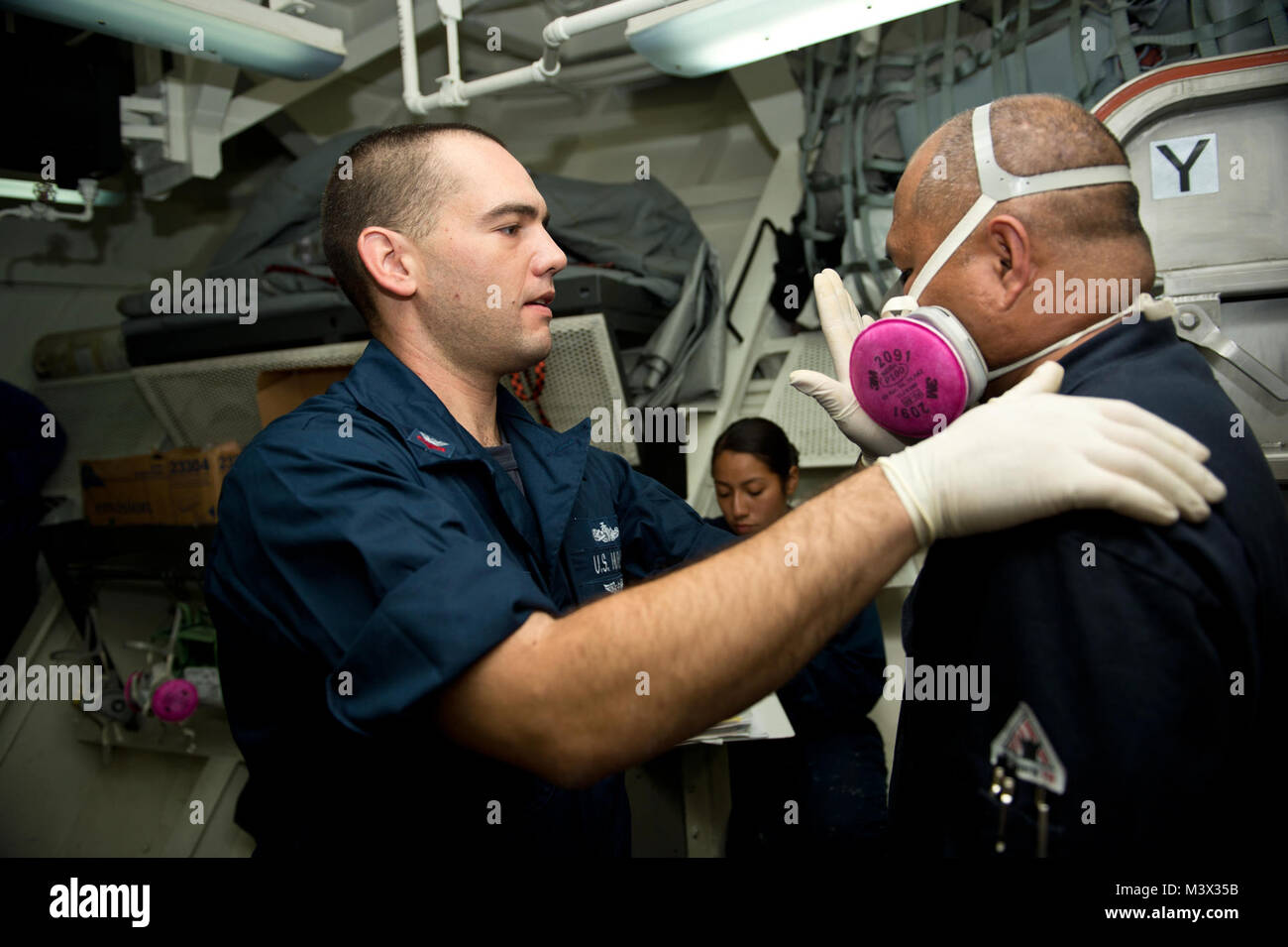 Respirator fit test hi-res stock photography and images - Alamy