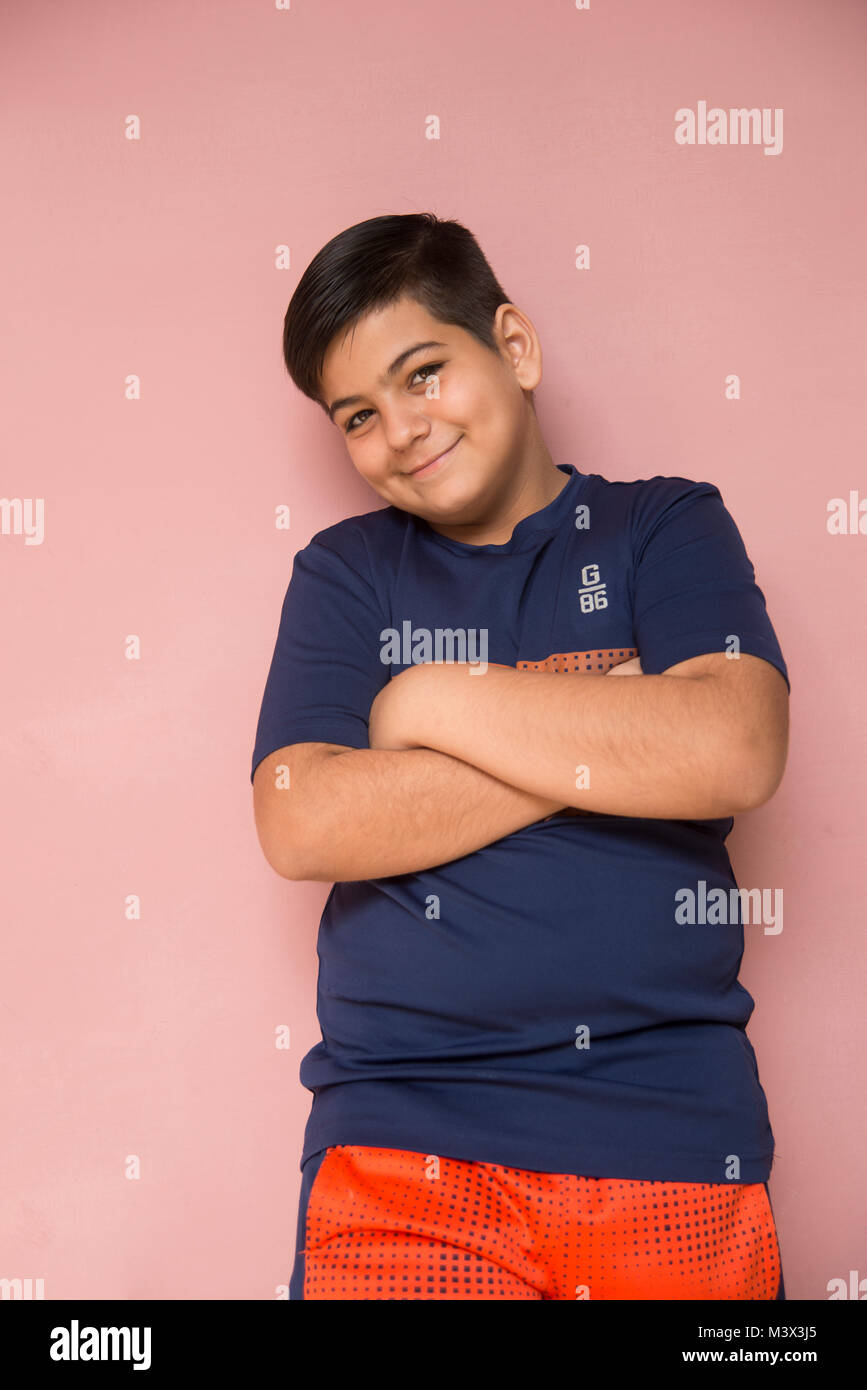 Portrait of young Cuban boy Stock Photo - Alamy