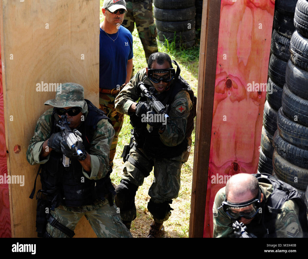 Brazilian marine corps special operations battalion hi-res stock ...