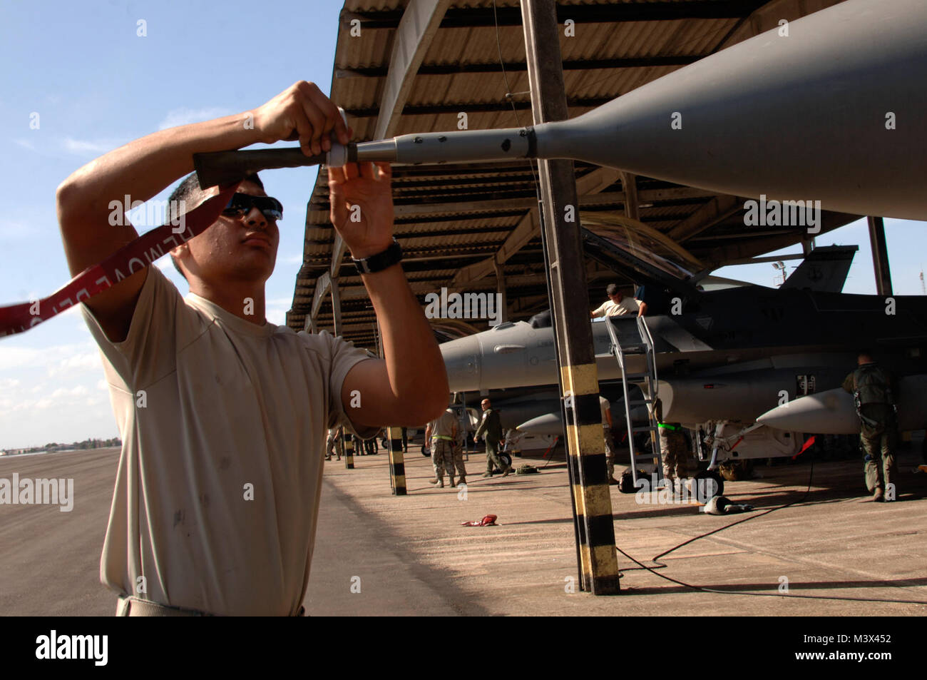 U.S. Air Force Airman 1st Class Antonio Garza, 113th Fighter Wing ...