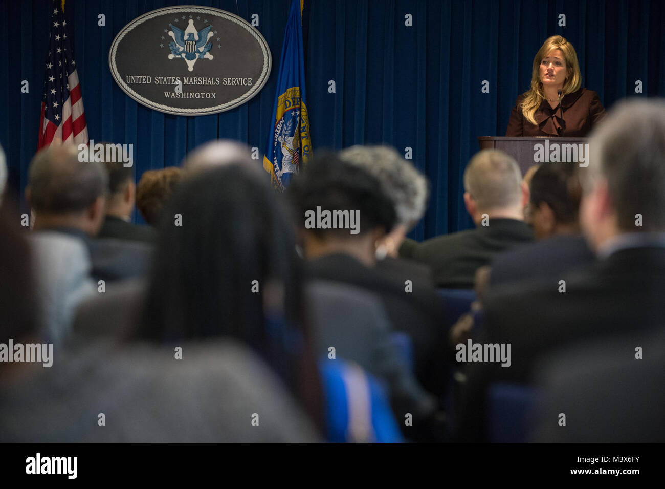 USMS Director Stacia Hylton-153 by U.S. Marshals Service Stock Photo ...