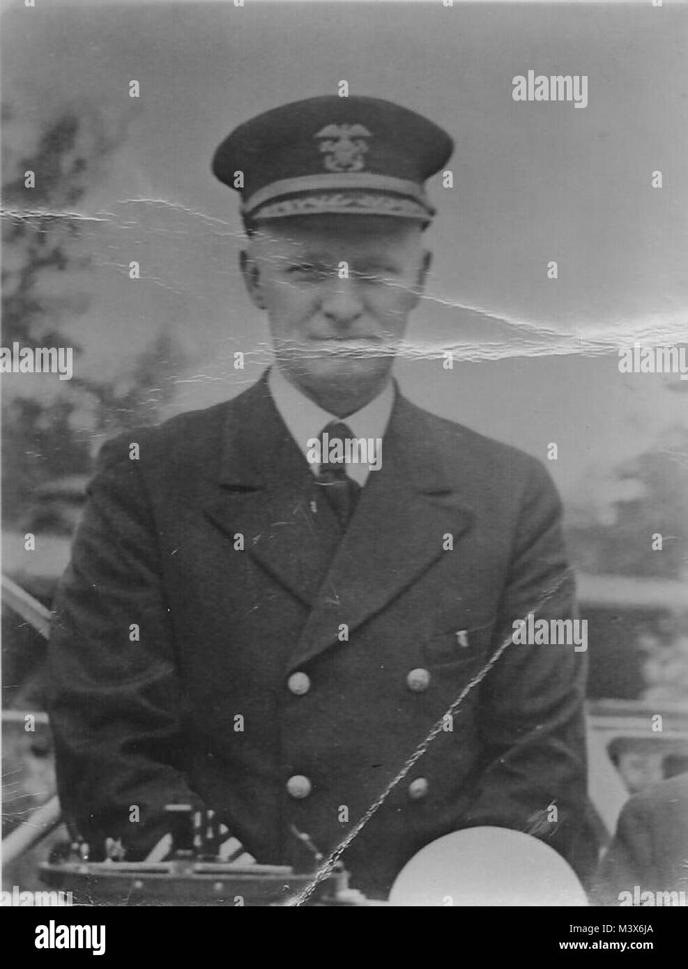 Chester Nimitz on board the USS Augusta during Nimitz's time as ...