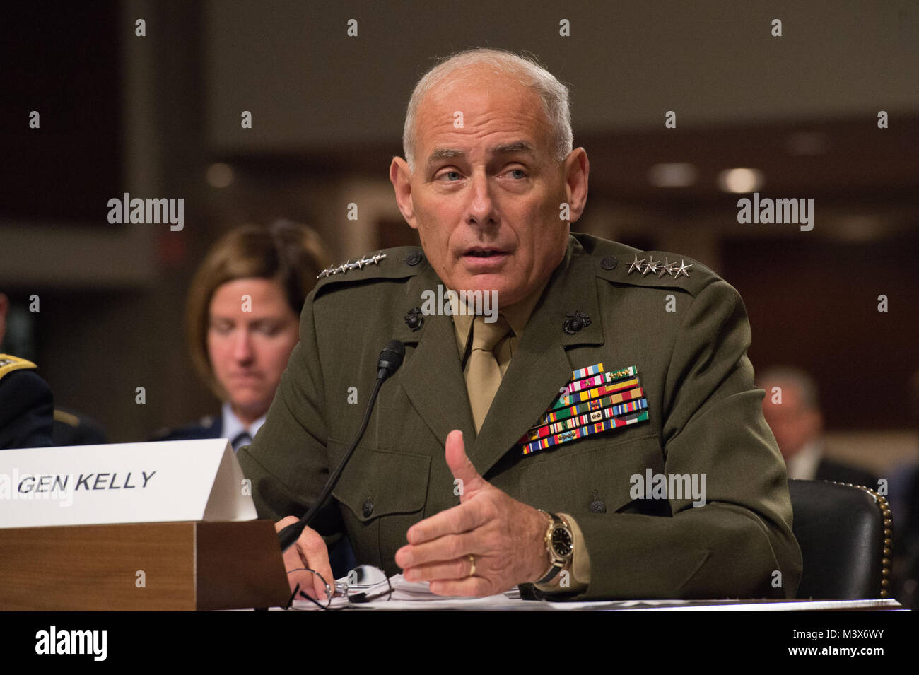 Commander of U.S. Southern Command Gen. John F. Kelly testifies before ...