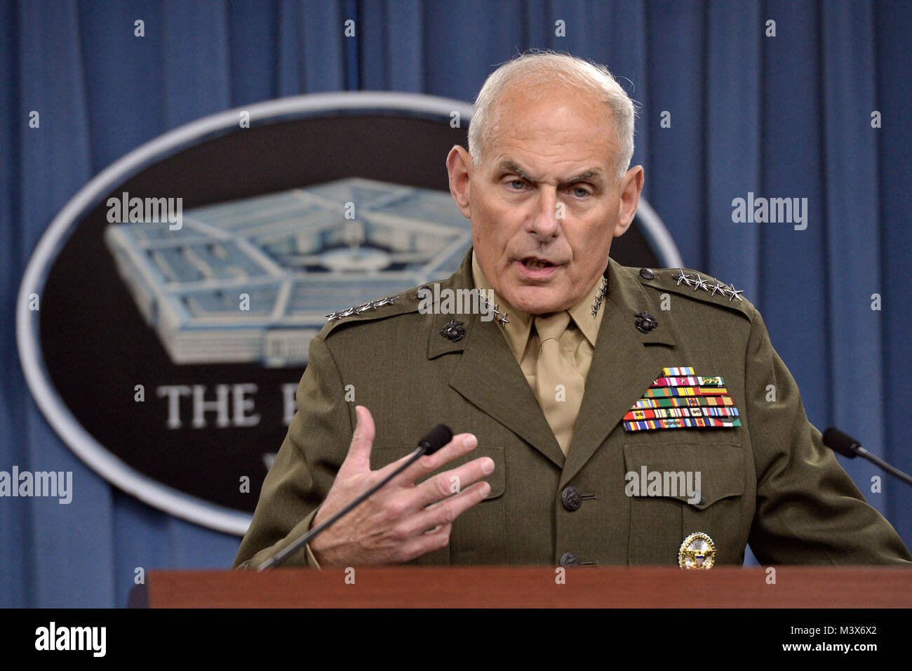 U s southern command commander marine corps gen john f kelly hi-res ...