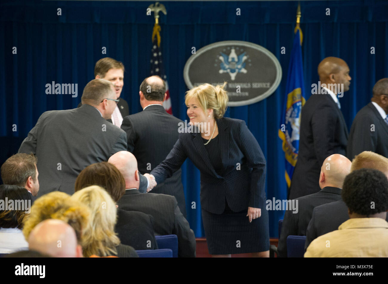 USMS Director Stacia Hylton-158 by U.S. Marshals Service Stock Photo ...