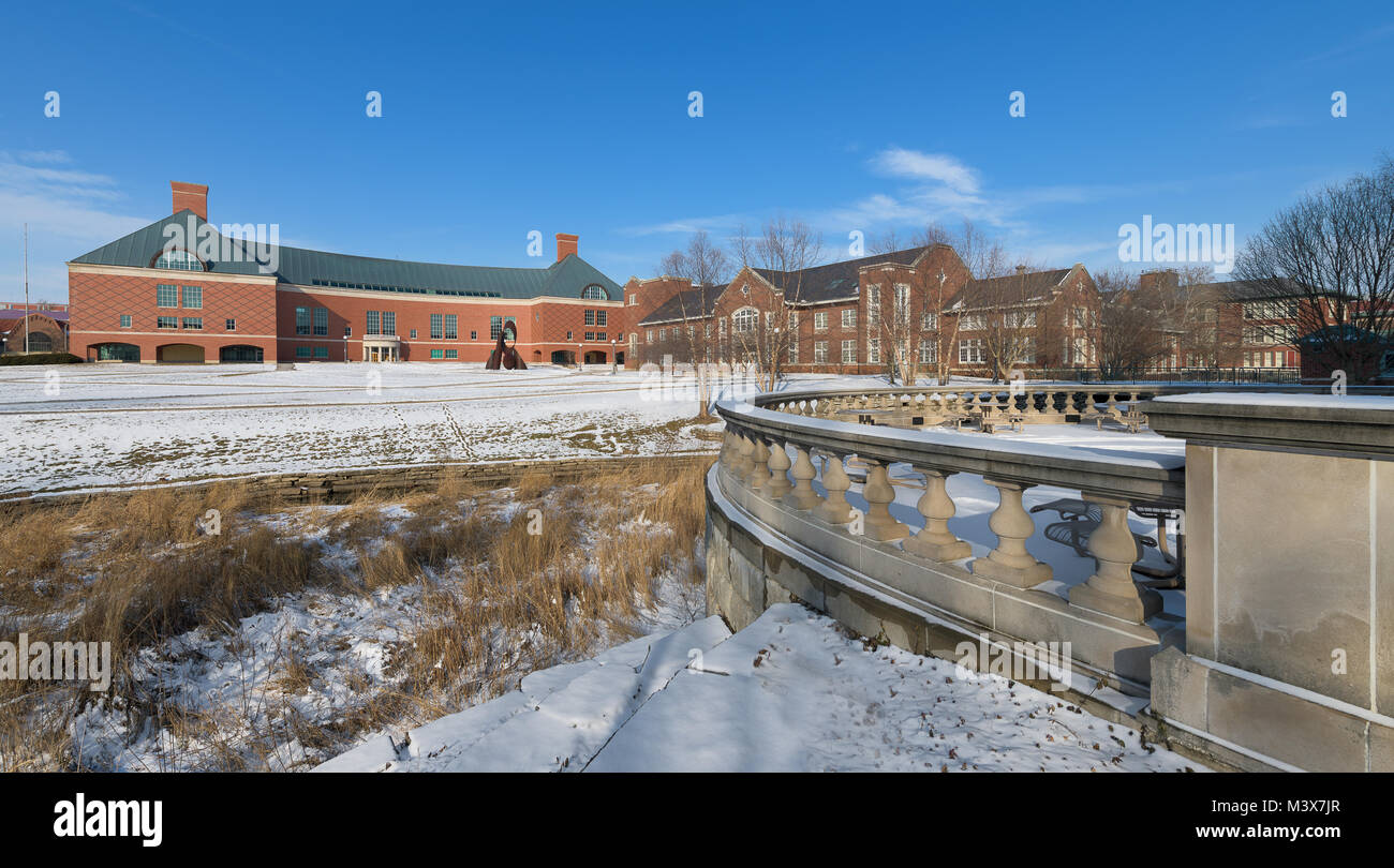 The Bardeen Quadrangle with the Engineering Library and Mechanical ...