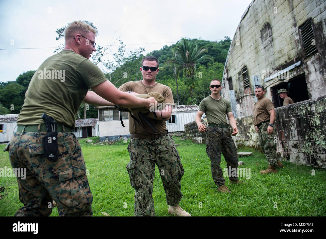 140603-N-XQ474-022 PUNTA GORDA , Belize (June 3, 2014) Servicemembers ...