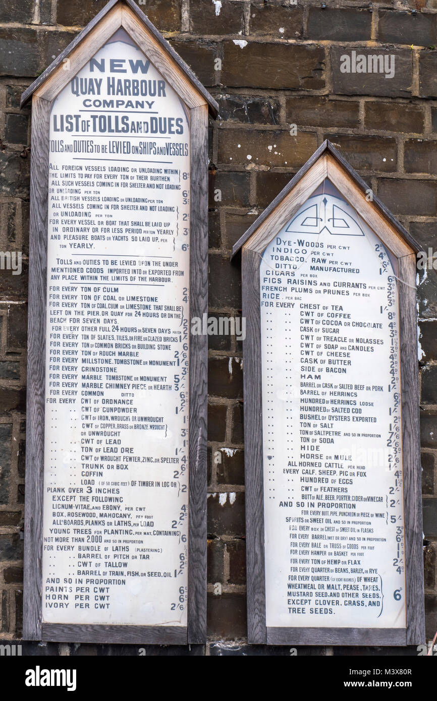 Harbourmaster new quay wales hi-res stock photography and images - Alamy