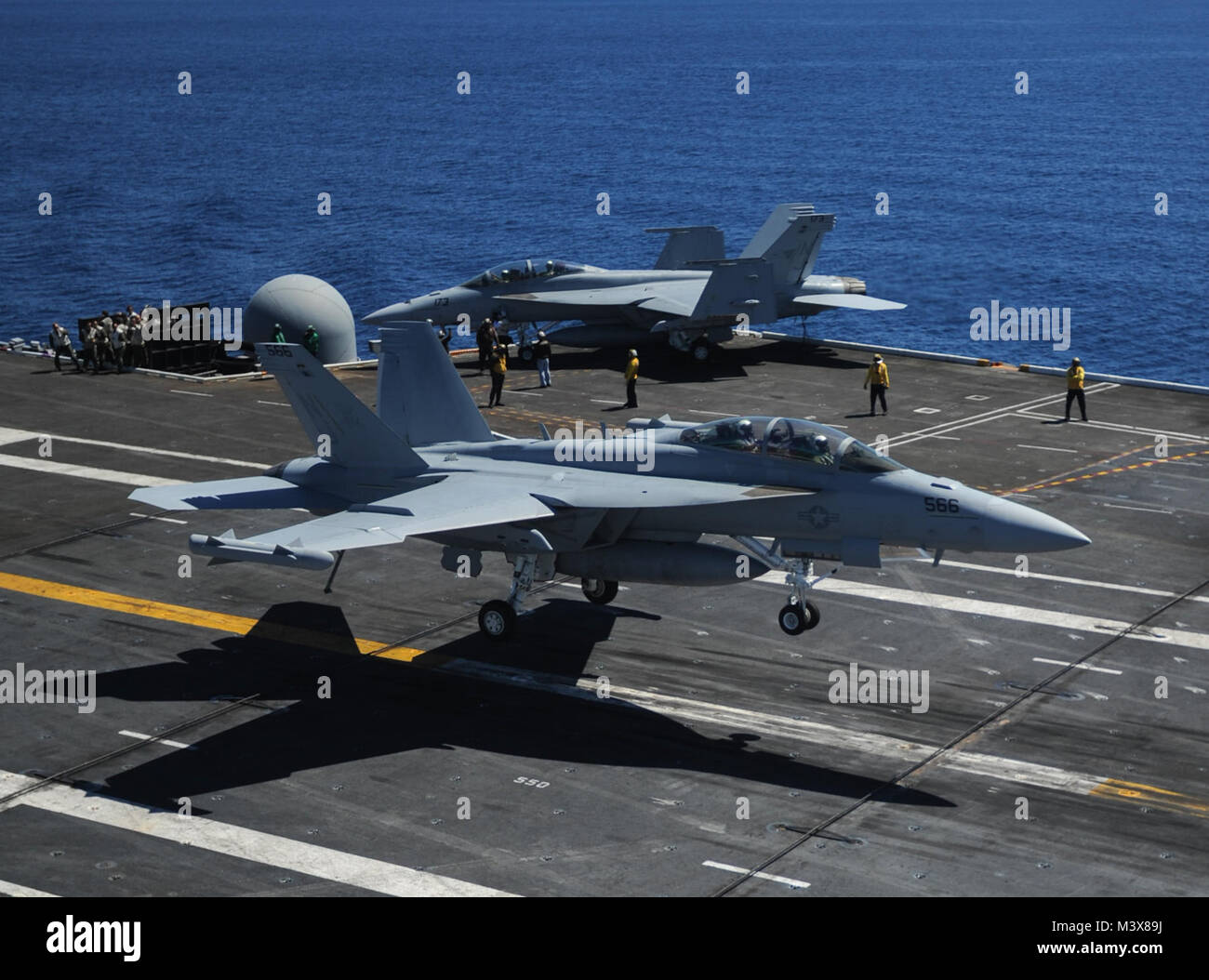 PACIFIC OCEAN (July 16, 2014) An EA-18G Growler assigned to the Vikings ...