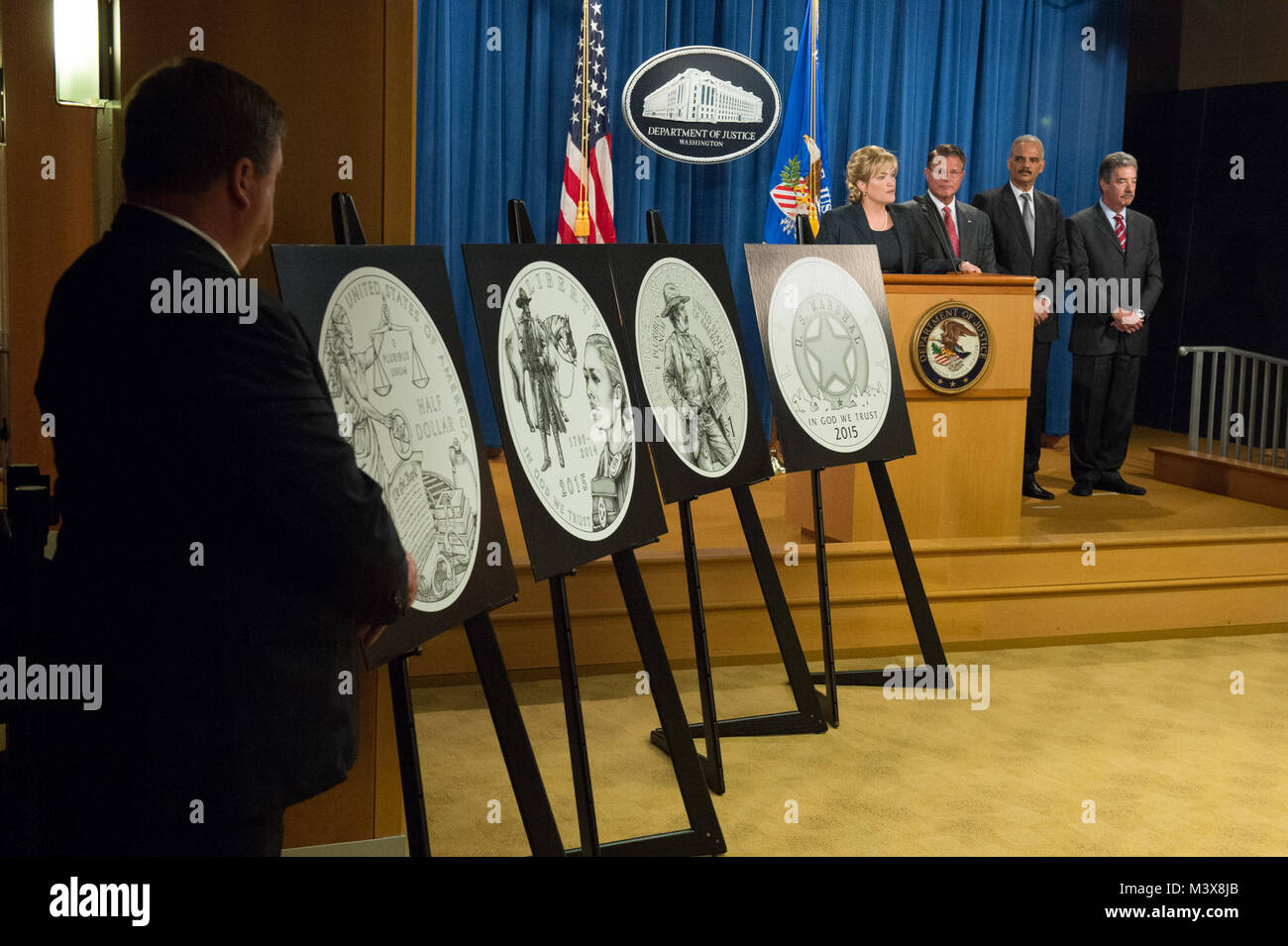 U s marshals service director stacia hylton hi-res stock photography ...