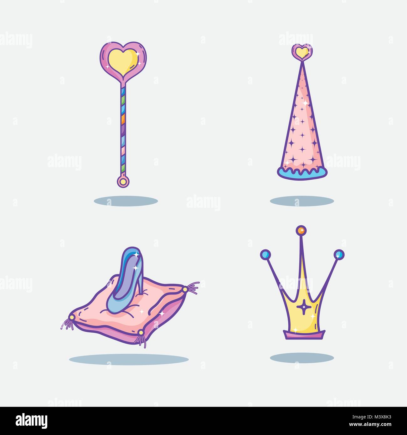 Magic world elements Stock Vector Image & Art - Alamy