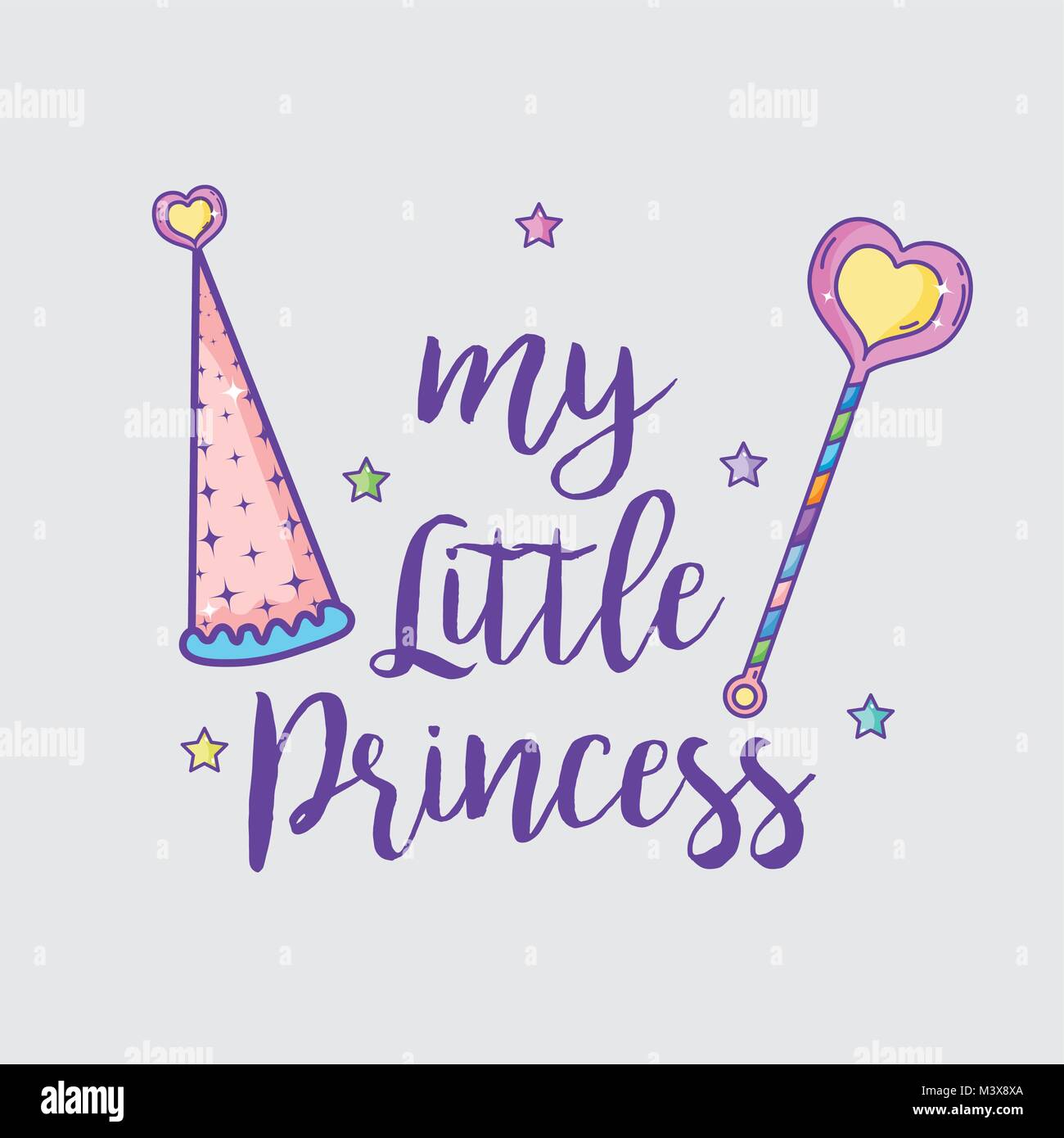 The little princess Stock Vector Images - Alamy