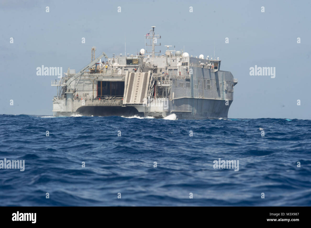Military Sealift Command Joint High-Speed Vessel USNS Spearhead (JHSV 1 ...