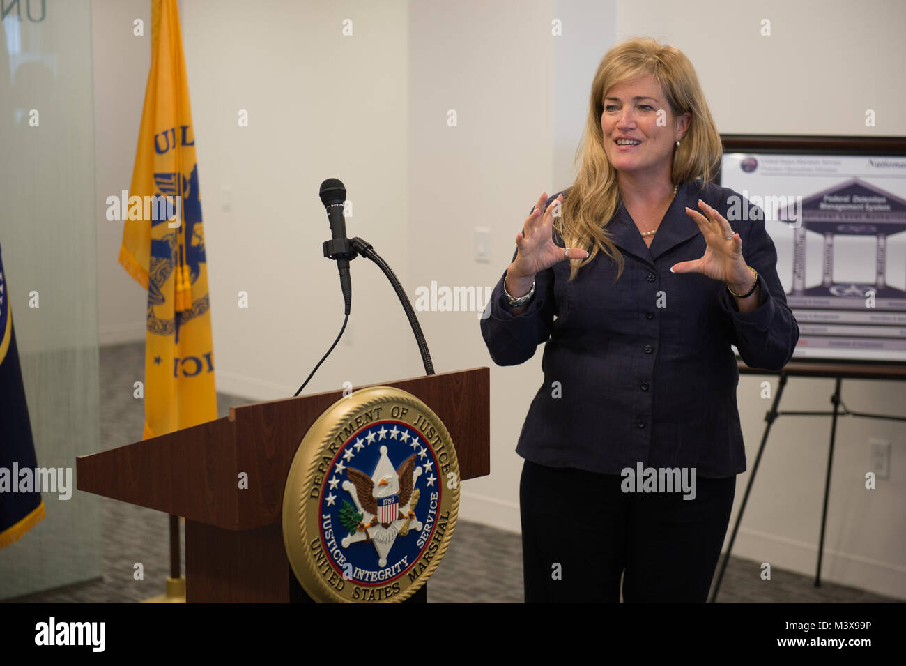 USMS Director Stacia Hylton-179 by U.S. Marshals Service Stock Photo ...