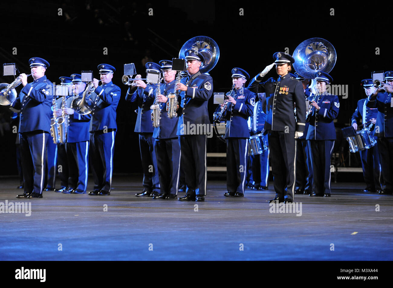 United states air force academy band hi-res stock photography and ...
