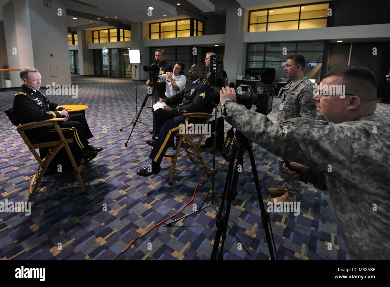 Broadcast Journalist, Sgt. Patrick Doran, and fellow members of the ...