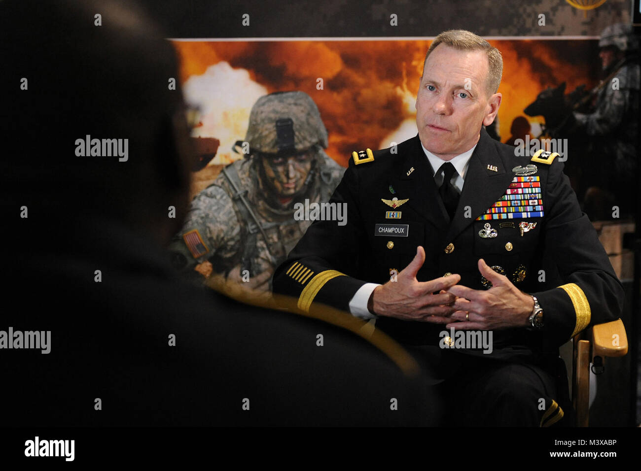 Lt. Gen. Bernard S. Champoux, Commanding General 8th U.S. Army/ Chief ...