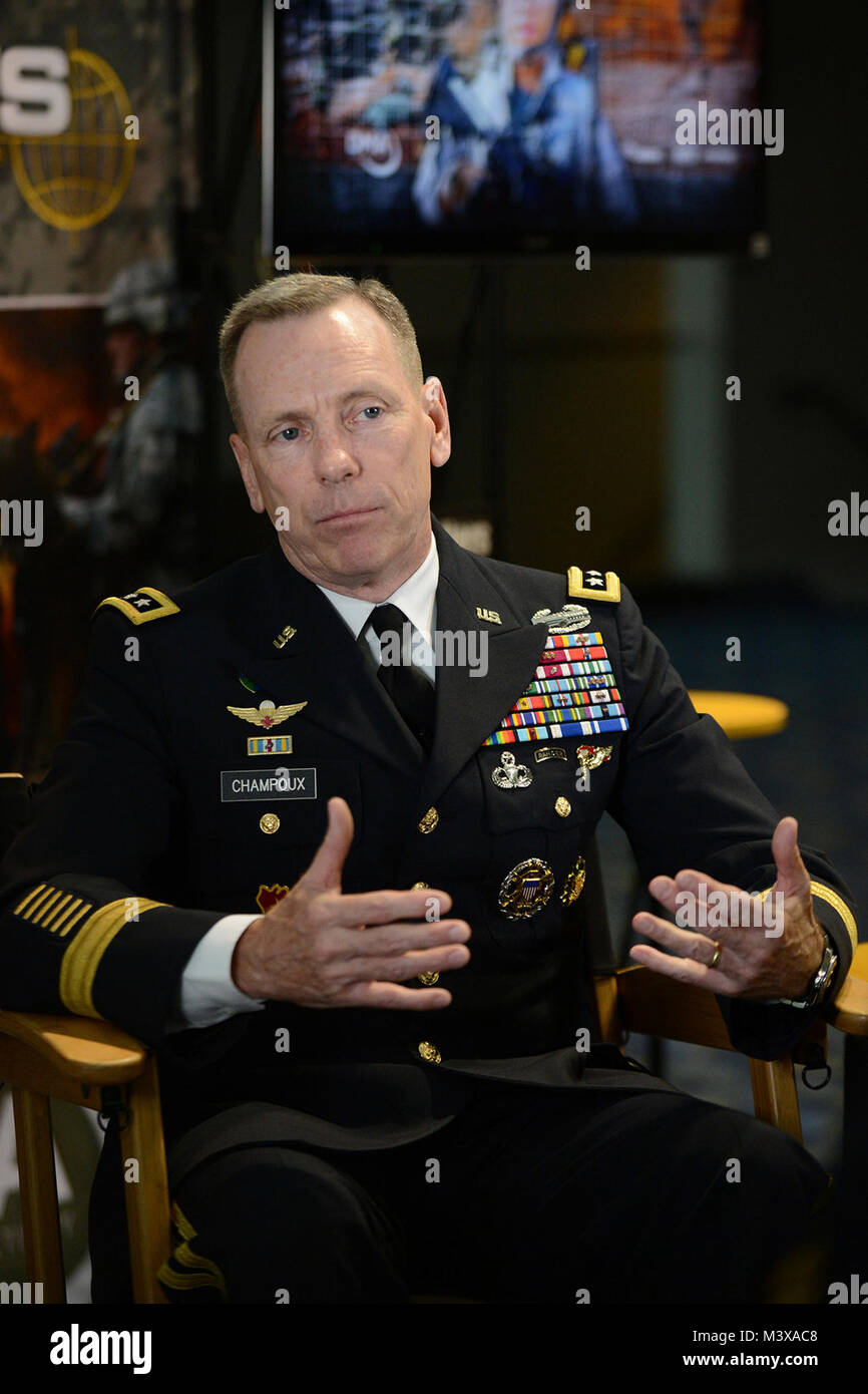 Lt. Gen. Bernard S. Champoux, Commanding General 8th U.S. Army/ Chief ...